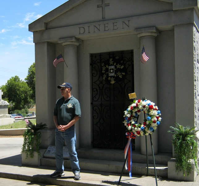 Dineen Crypt Restoration Dedication | Charlie Company Vietnam 1966-1972