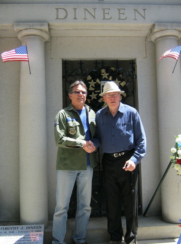 Dineen Crypt Restoration Dedication | Charlie Company Vietnam 1966-1972